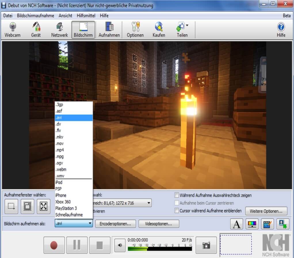 NCH Debut Video Capture - Top 10 Software - trusted-software.com